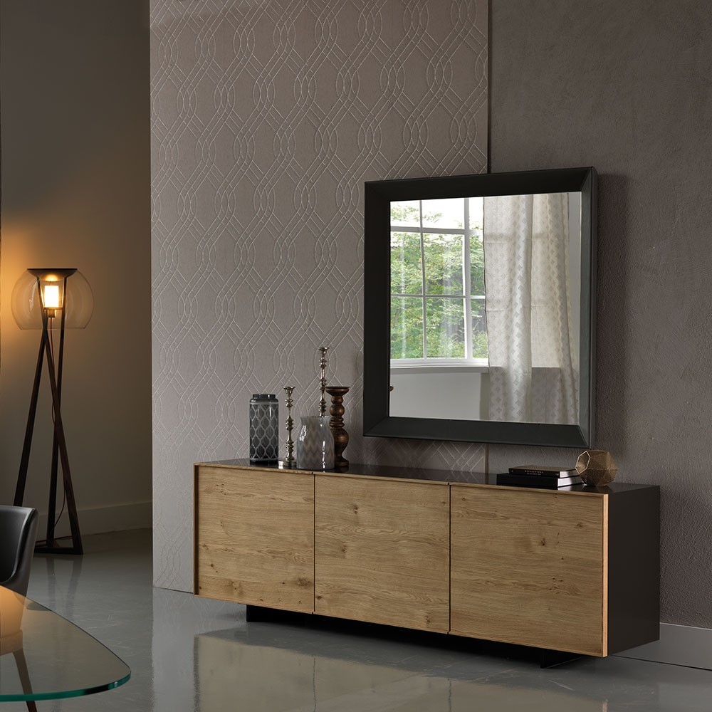 Aparador de madera Oxford de Cattelan Italia. Aparador de diseño moderno.