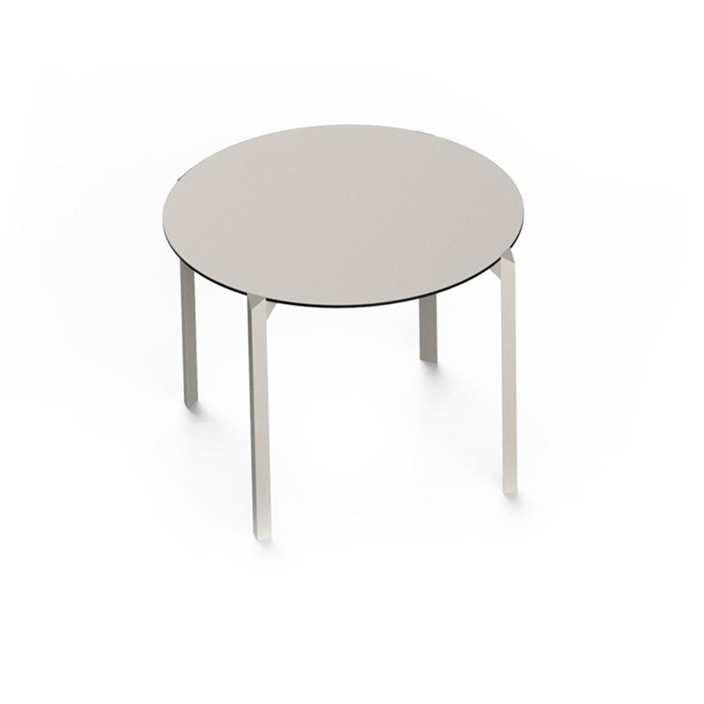 Mesa Quartz redonda HPL y Resina con Doble Pared Diseñada por Vondom