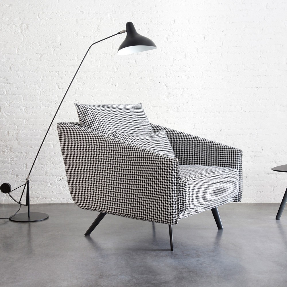 Butaca Costura de Stua. Butaca tapizada de diseño moderno y elegante ...