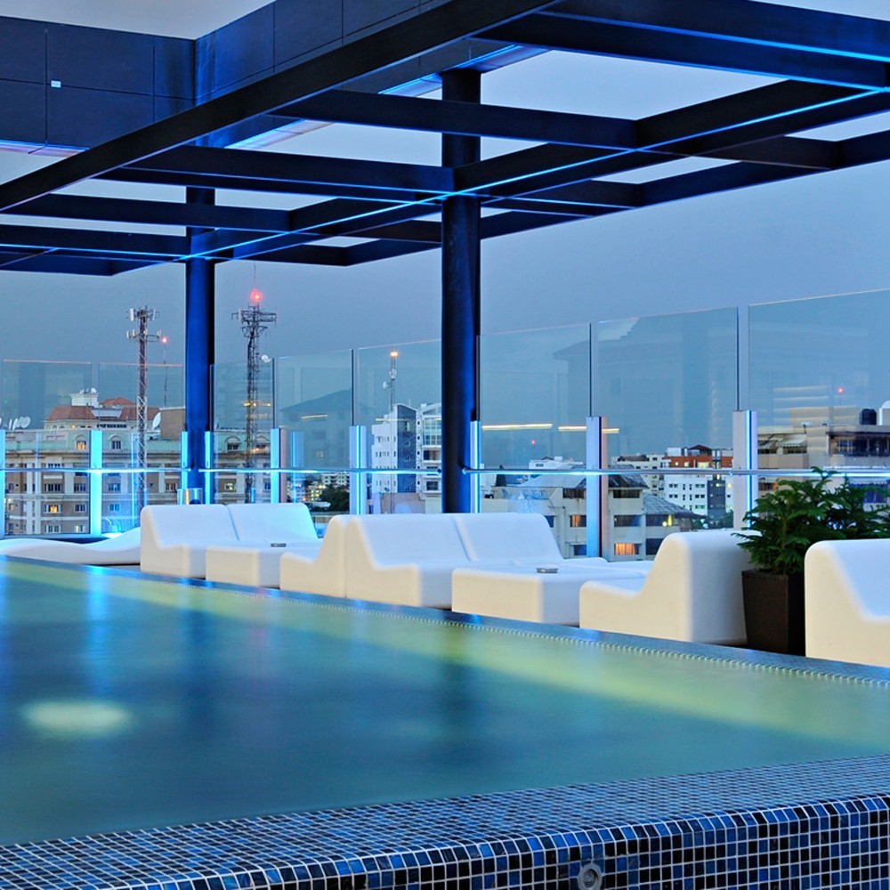 Mesa Butaca de terraza 356 para exterior de Gandia Blasco