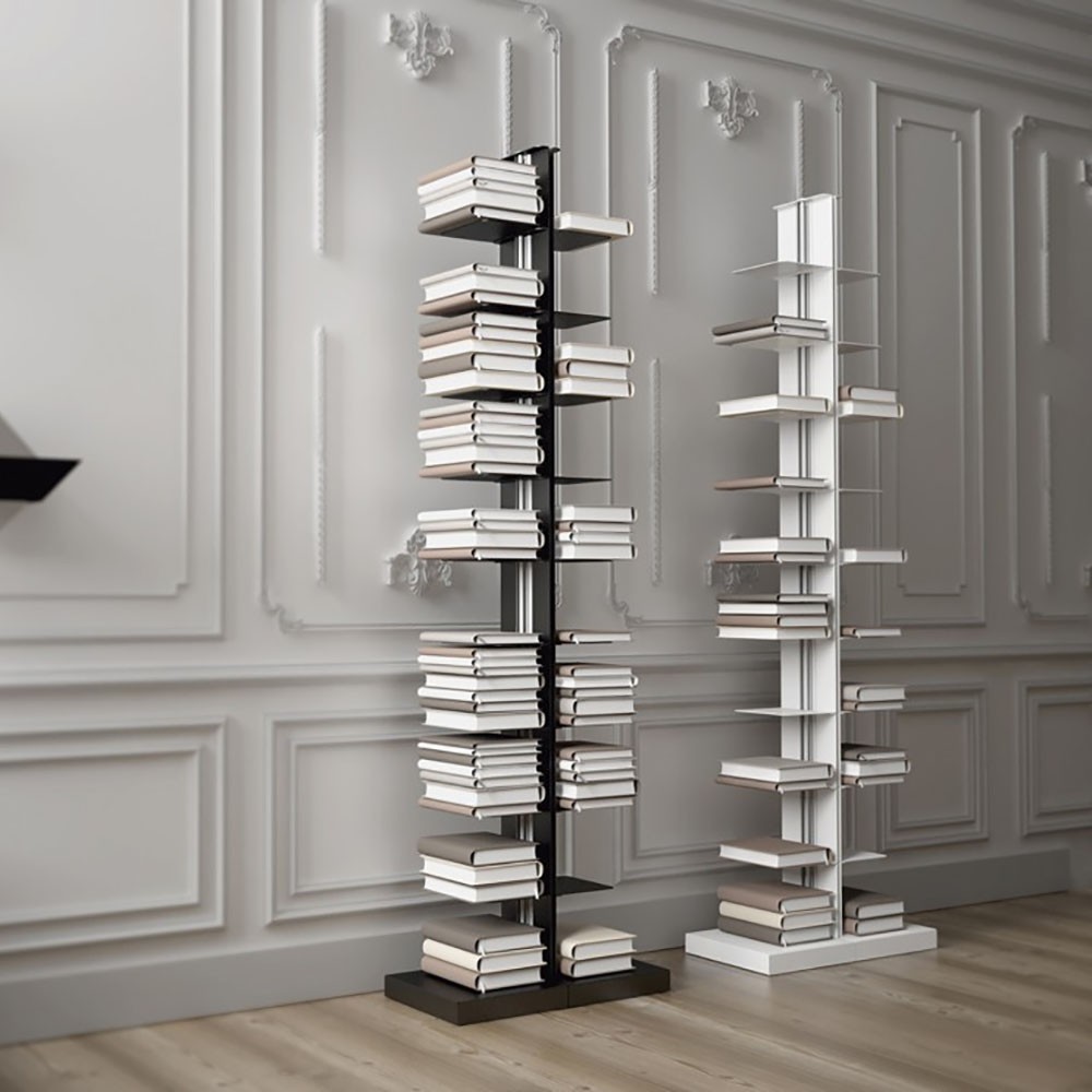 Librería moderna Usio de Systemtronic. Complementos de diseño.