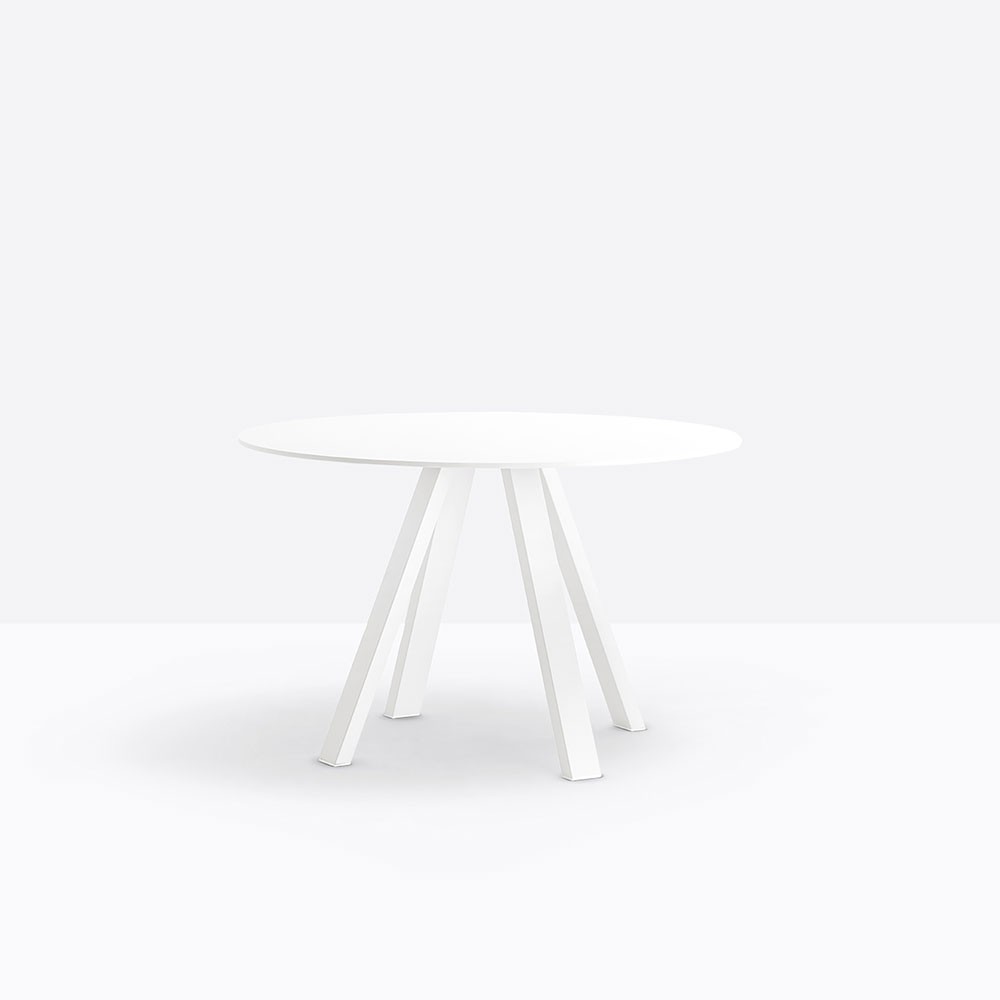 Mesa Arki-Table Redonda de Pedrali. Mesas de diseño. Mesas redondas ...