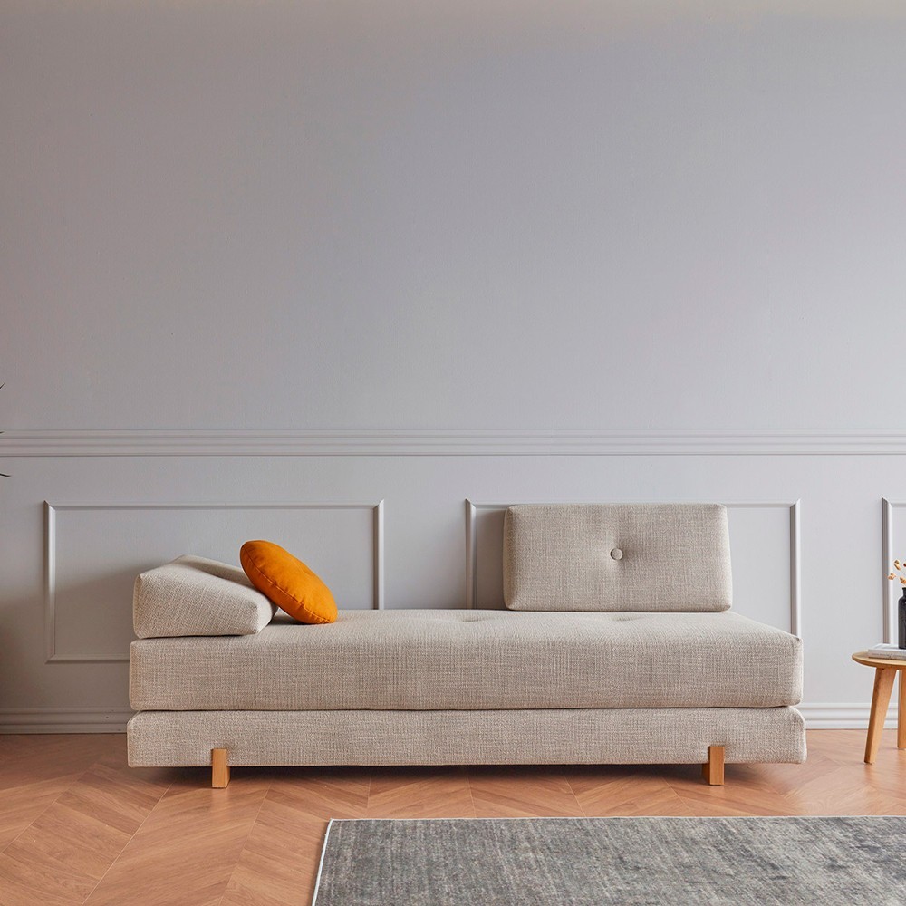 Sofá cama individual Sigmund de Innovation Living de diseño para salón.