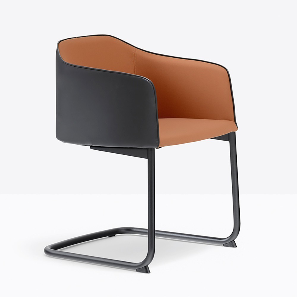 Sillón Laja 881/882 de Pedrali. Sillones de diseño. Sillones tapizados.