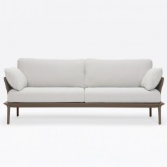 Sofá Reva Twist de Pedrali. Sofás de diseño modernos. Sofás de exterior.