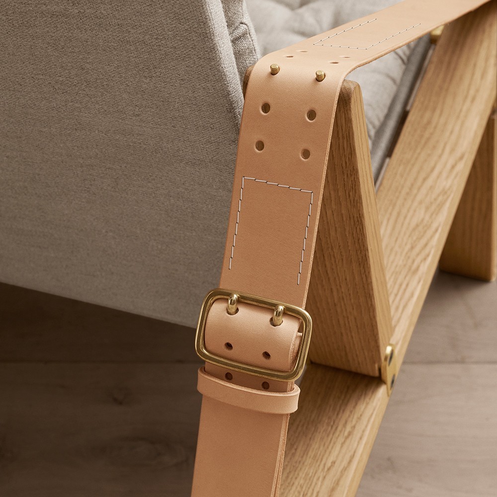 Butaca Plico FK10/FK11 en tela de diseño moderno de Carl Hansen and Son.