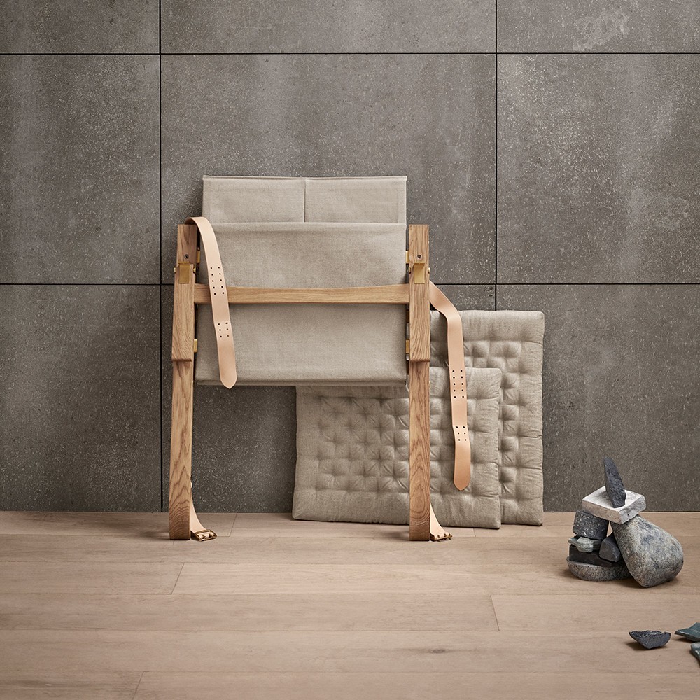 Butaca Plico FK10/FK11 en tela de diseño moderno de Carl Hansen and Son.