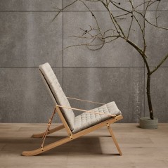 Butaca Plico FK10/FK11 en tela de diseño moderno de Carl Hansen and Son.