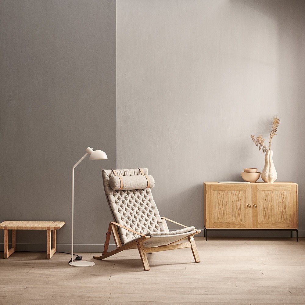 Butaca Plico FK10/FK11 en tela de diseño moderno de Carl Hansen and Son.