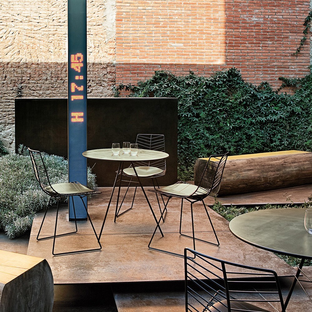 Silla Leaf Arper. Sillas modernas de exterior ideal para jardines o ...