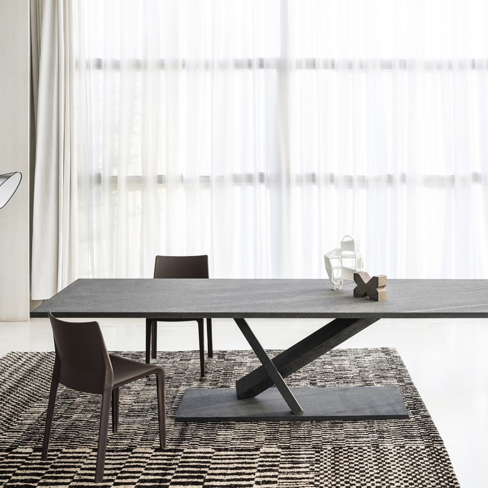 Mesa Element rectangular fija Desalto. Mesas modernas para interiores.