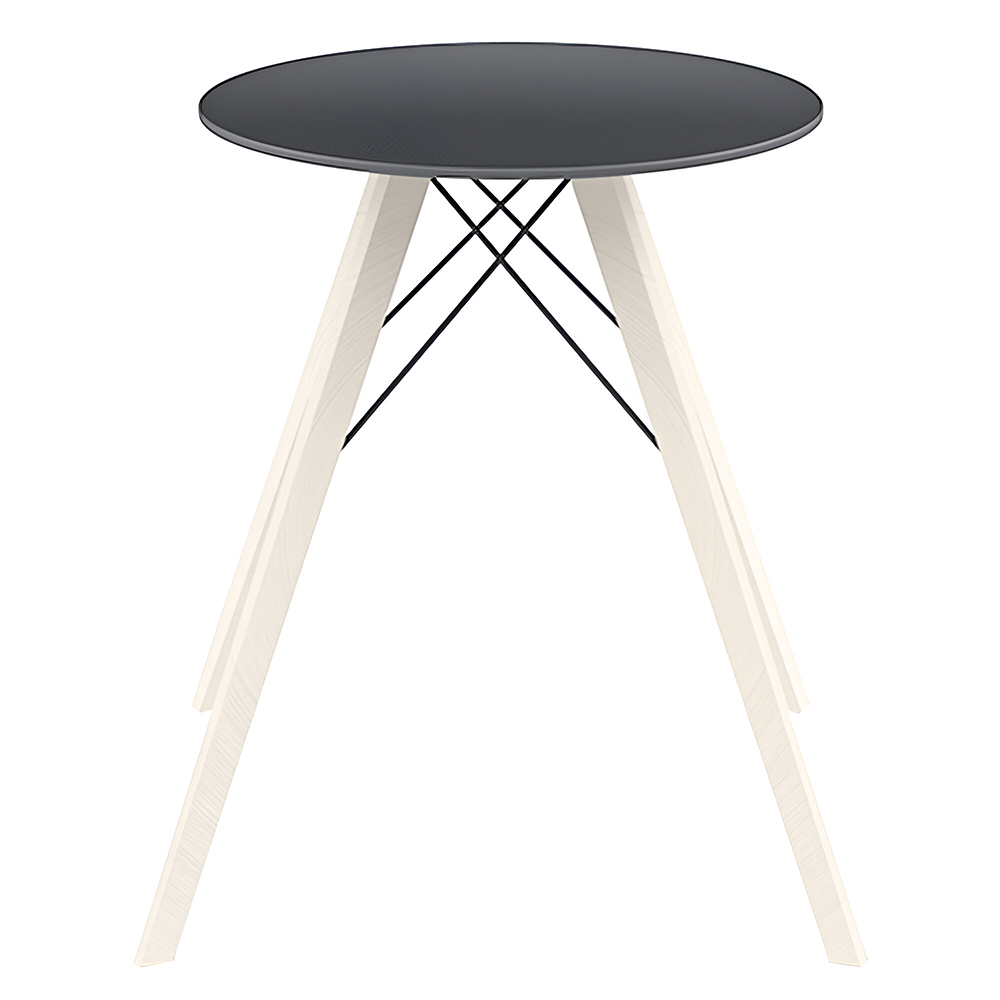 Mesa redonda Faz Wood dining table. Vondom