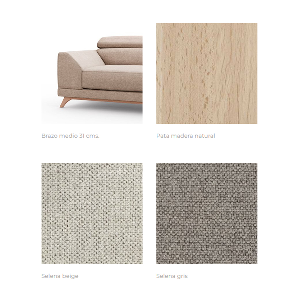 Sofá rinconera terminal Tucson Temasdos