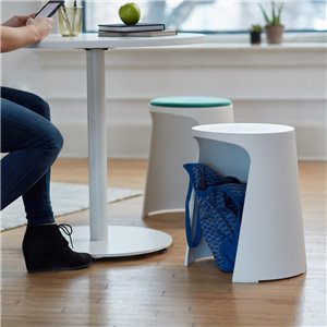 Taburete Handy Tapizado Sellex. Taburetes contract de diseño moderno.