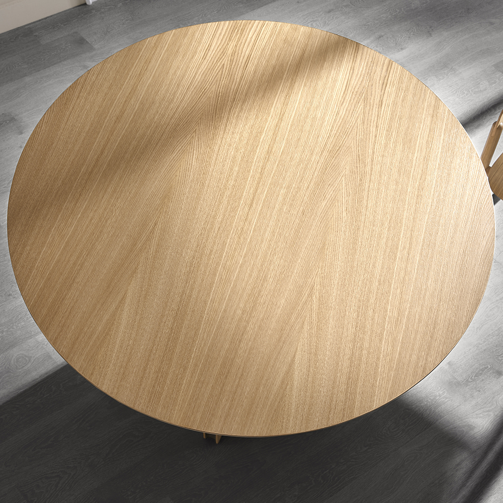 Mesa circular Stockholm madera Punt