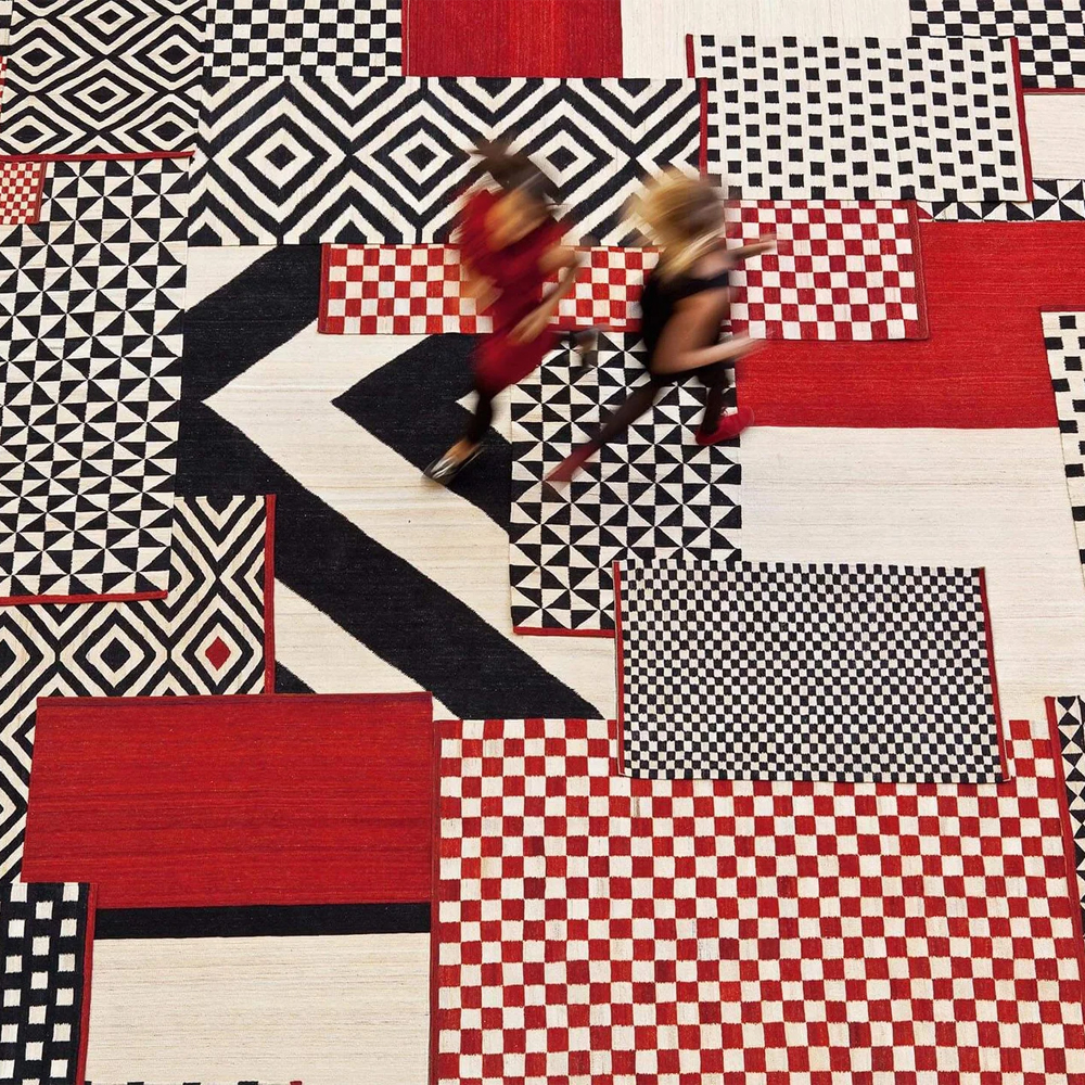 Alfombra Mélange Pattern 2 de Nanimarquina. Alfombras modernas.