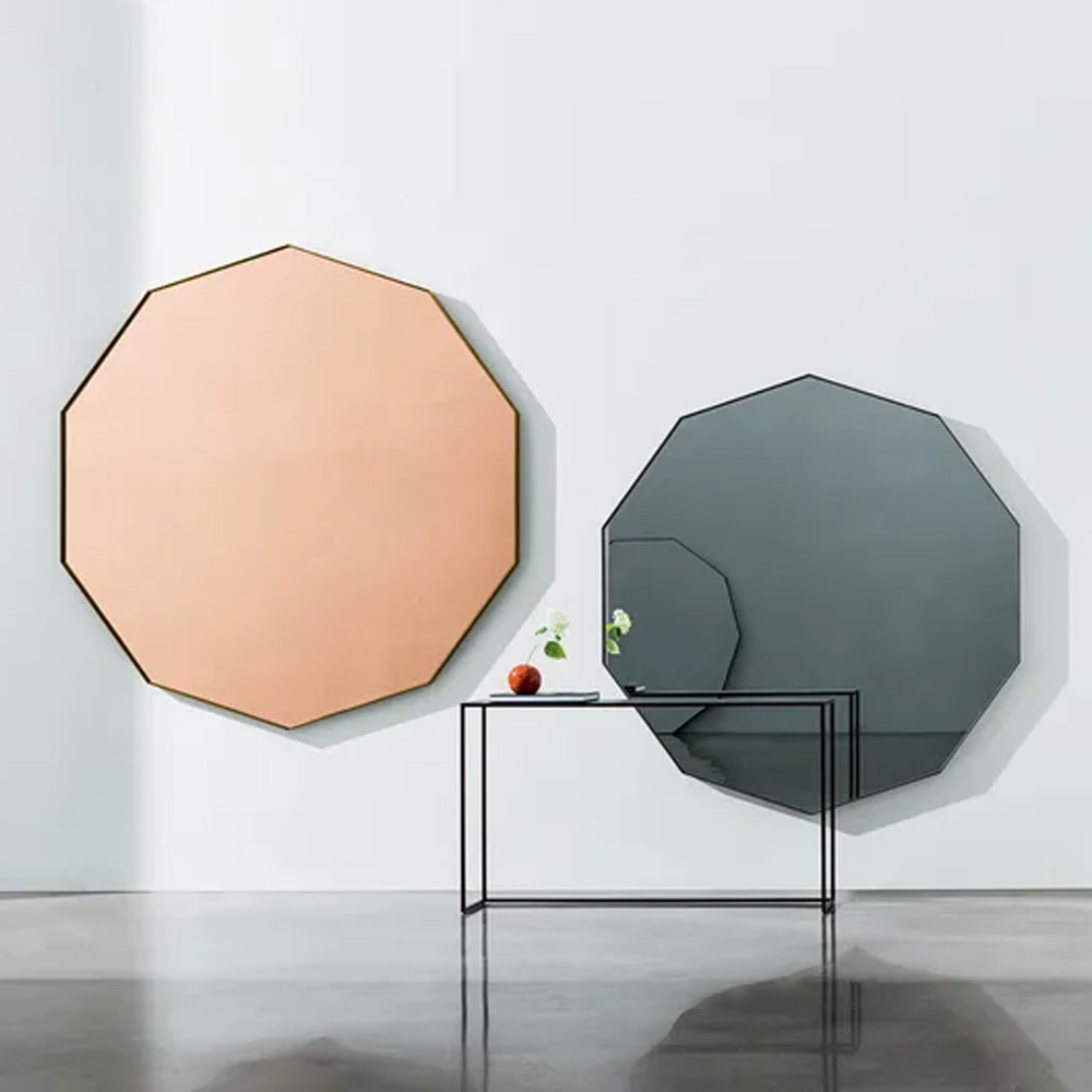 Espejo Visual decagonal Sovet. Espejos de diseño modernos para pared.
