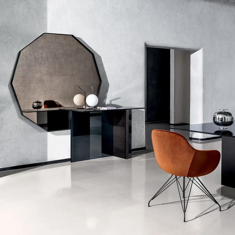 Espejo Visual decagonal Sovet. Espejos de diseño modernos para pared.