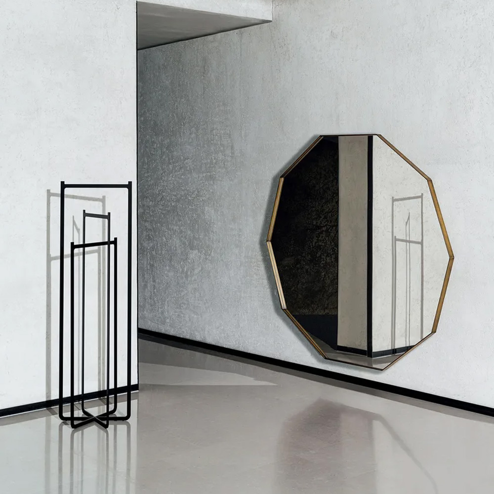 Espejo Visual decagonal Sovet. Espejos de diseño modernos para pared.