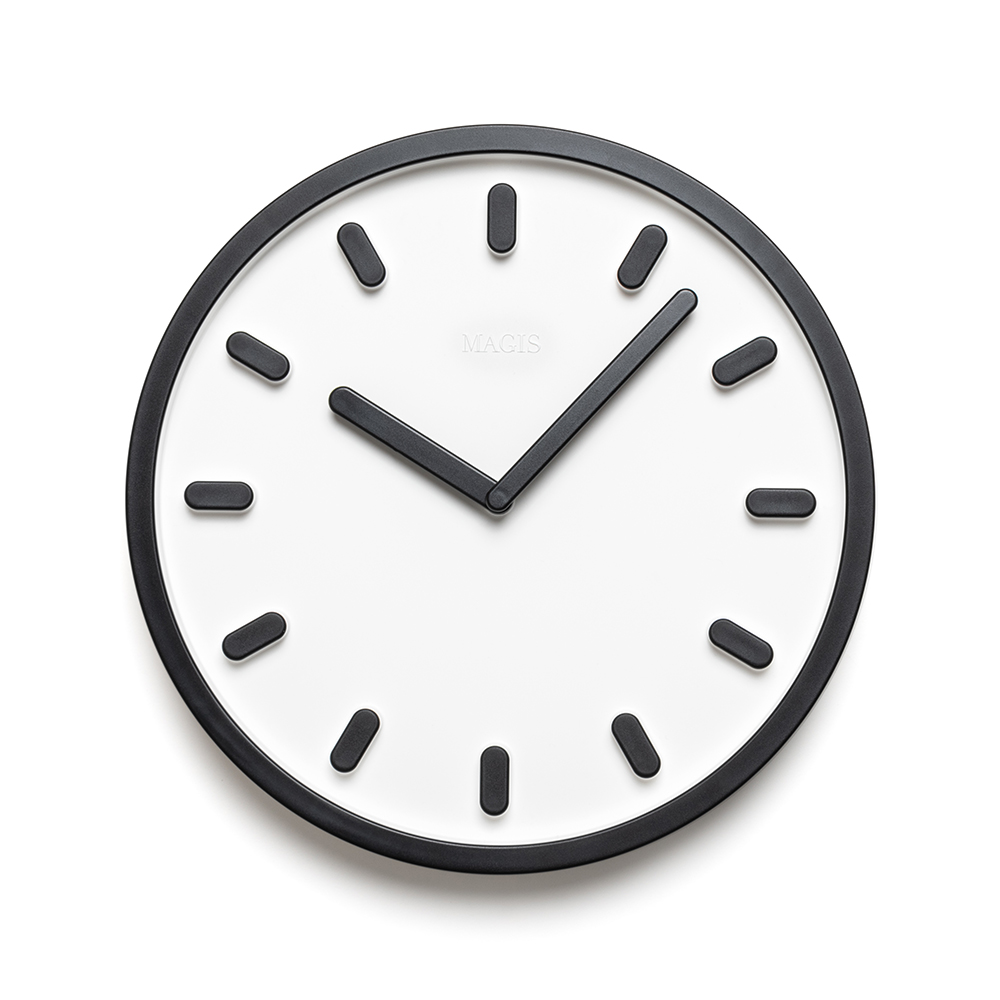 Reloj Pared Tempo de Magis. Relojes con anclaje de pared de diseño moderno.