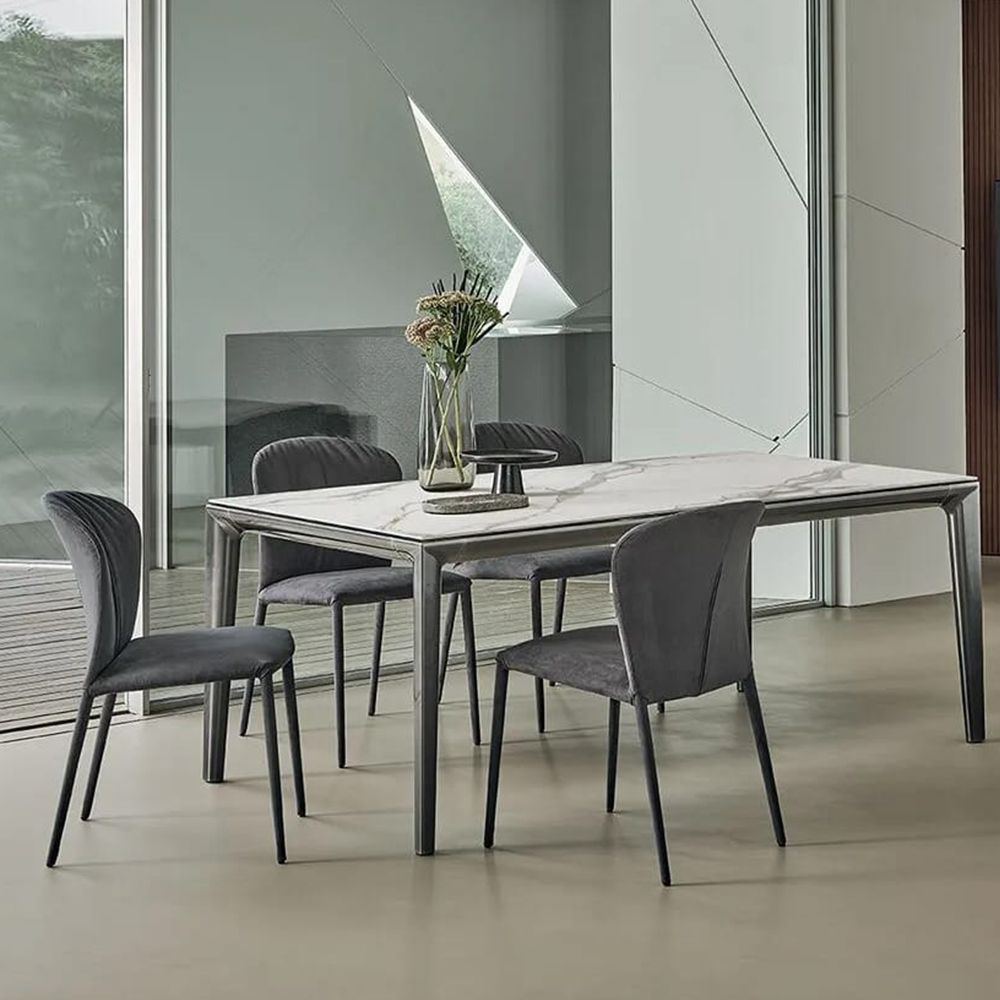 Mesa Duke fija Mármol Bontempi