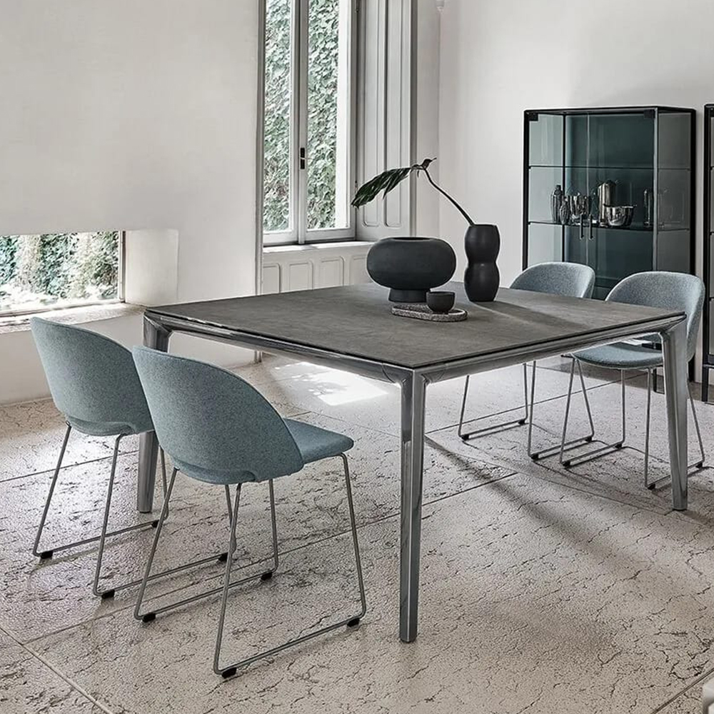 Mesa Duke fija Mármol Bontempi