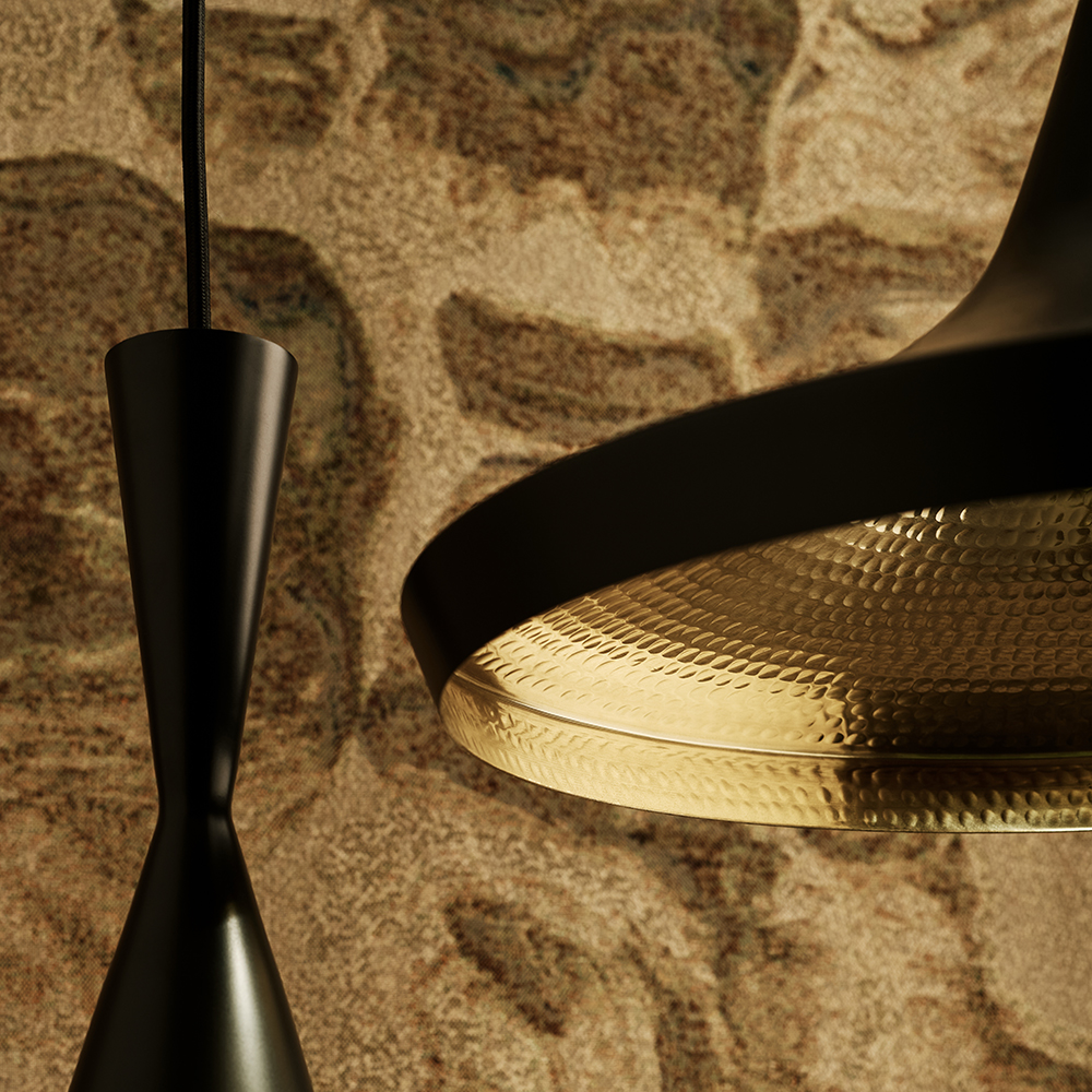 Lámpara suspensión Beat Wide Tom Dixon. Iluminación de diseño original ...