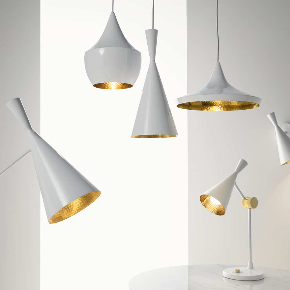 Lámpara suspensión Beat Wide Tom Dixon. Iluminación de diseño original ...