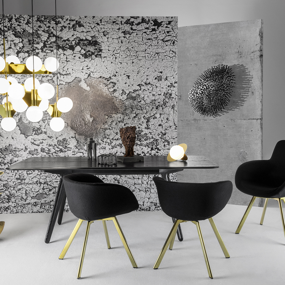 Mesa Slab rectangular Tom Dixon. Mobiliario de diseño original para ...