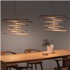 Lámpara suspensión Rhythm Vertical Madera Vibia