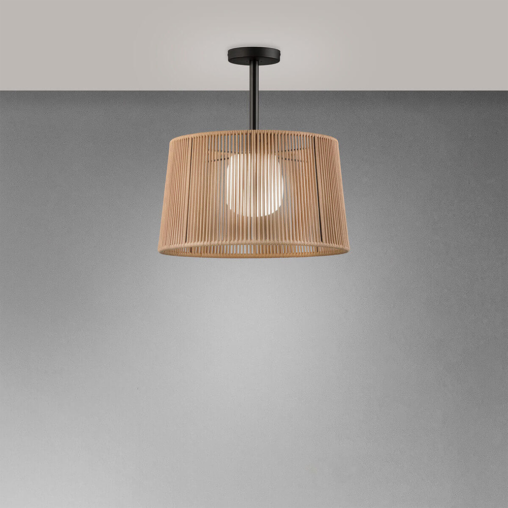 Plafón Drum outdoor FM iluminación