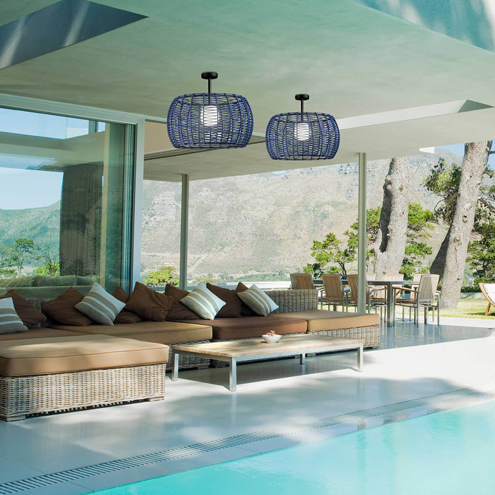 Plafón Poma outdoor FM iluminación