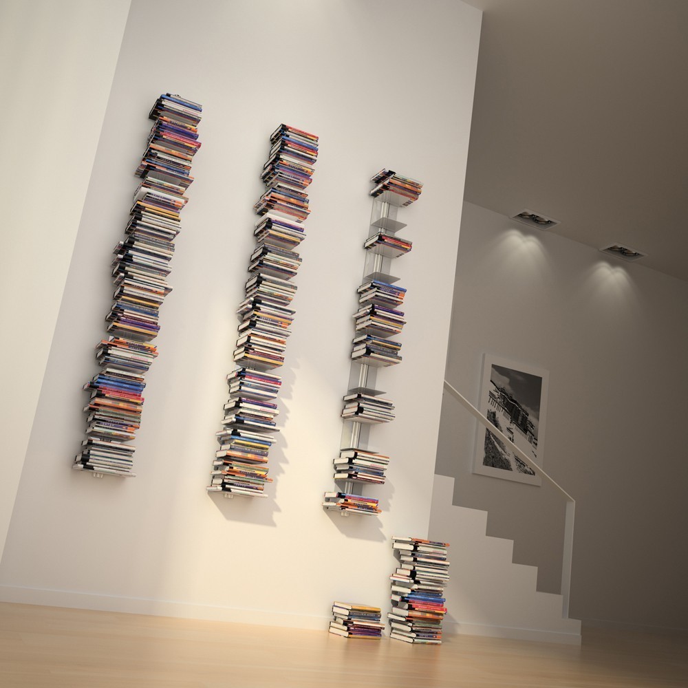 Librería moderna Usio de Systemtronic. Complementos de diseño.