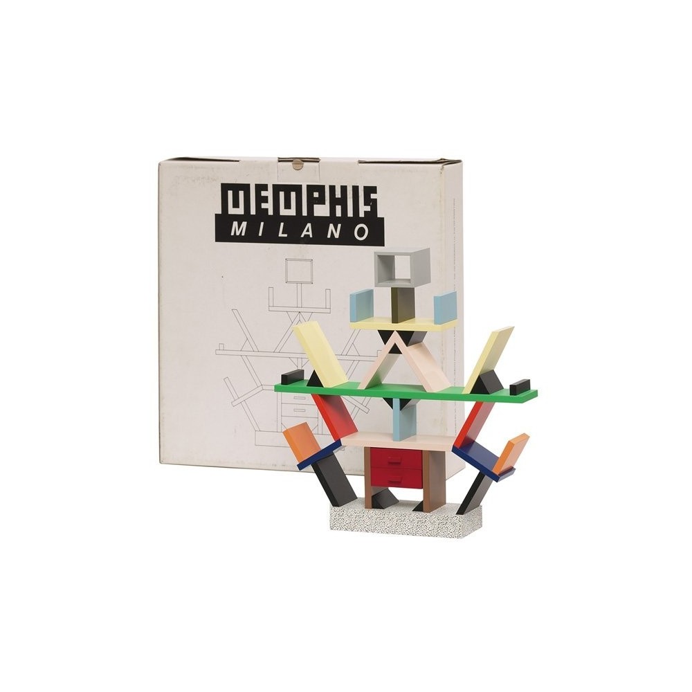 Carlton miniature de Memphis. Muebles Clásicos del diseño.