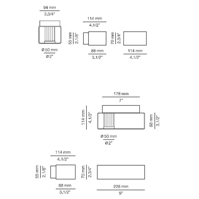 Aplique Frame Estiluz