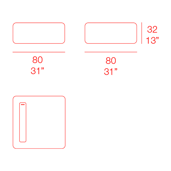 Mesa Butaca de terraza 356 para exterior de Gandia Blasco