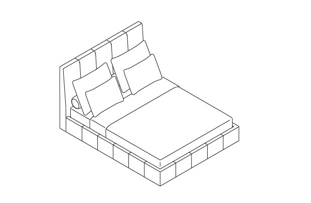 Cama Pulse suelo Joquer. Camas cómodas de diseño moderno para tu dormitorio.